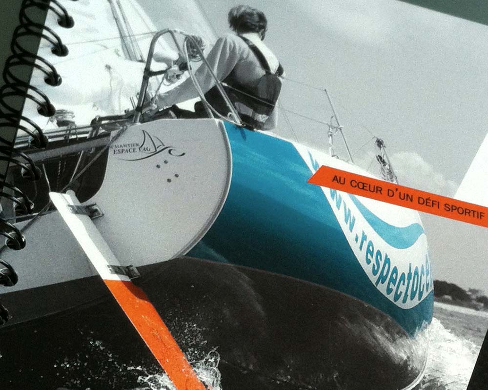 Réalisation dossier de sponsoring | Vertmer - Graphiste - Vannes