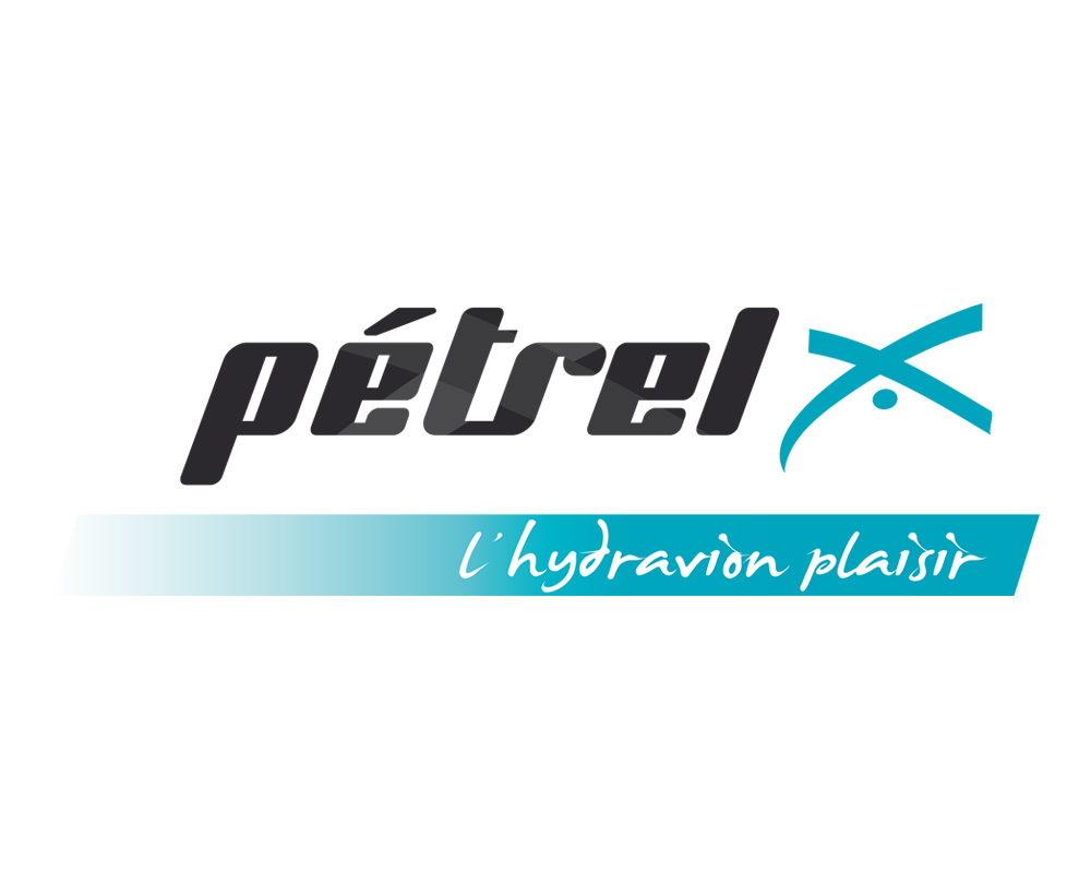 Petrel X - l'hydravion plaisir | Création du logo par Vertmer à Vannes